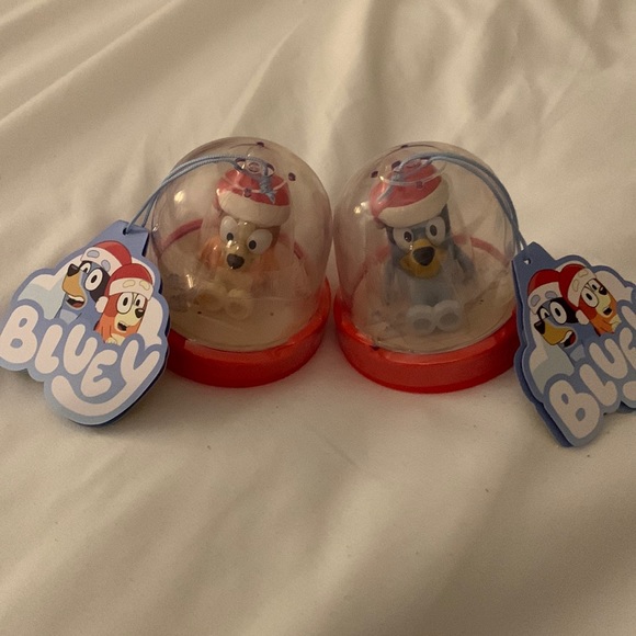 moose toys | Toys | Bluey And Bingo Santa Hat Toy Ornaments Christmas ...
